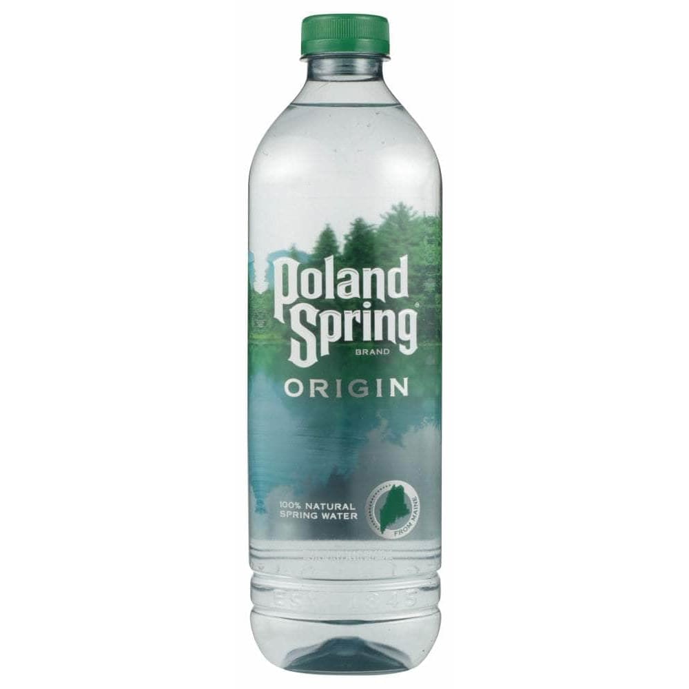 Poland Spring Origin 100% Natural Spring Water, 30.43 fl oz (Case of 5 ...