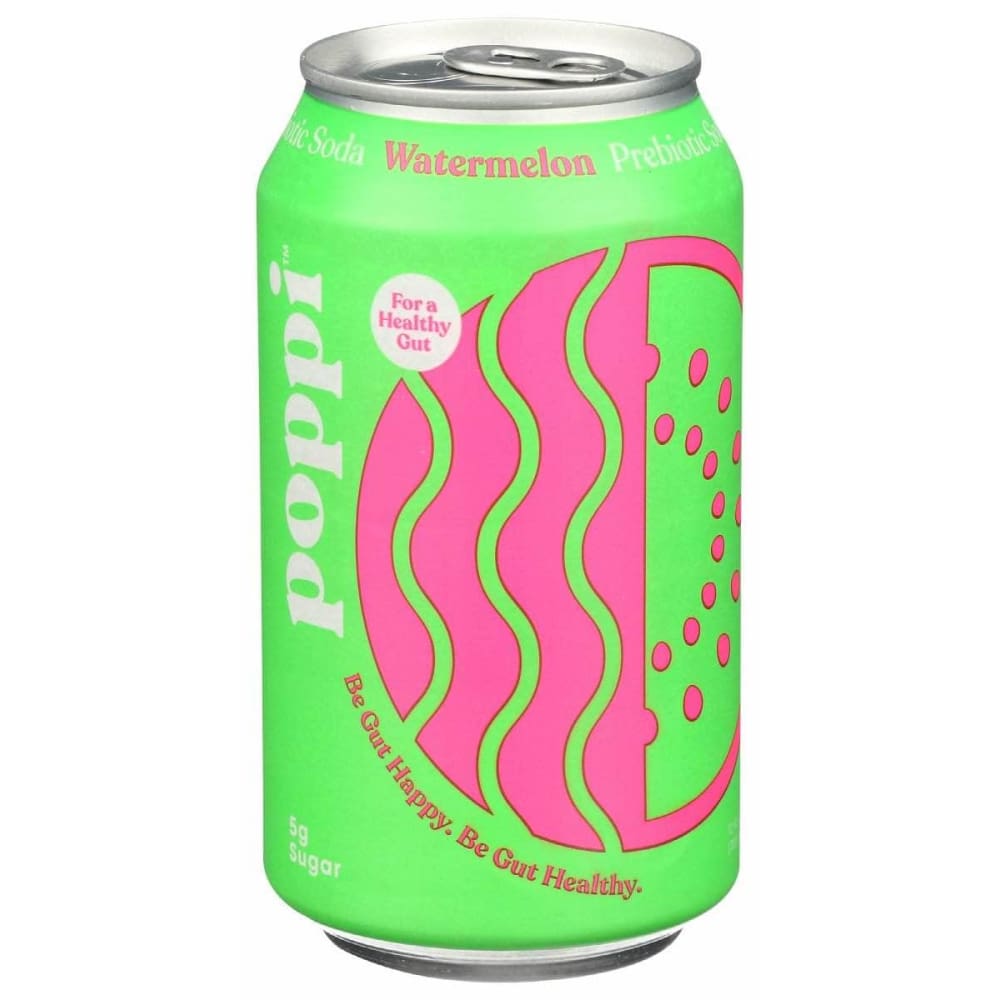 Poppi Soda Prebiotic Watermelon, 12 Fo (Case of 5) | ShelHealth