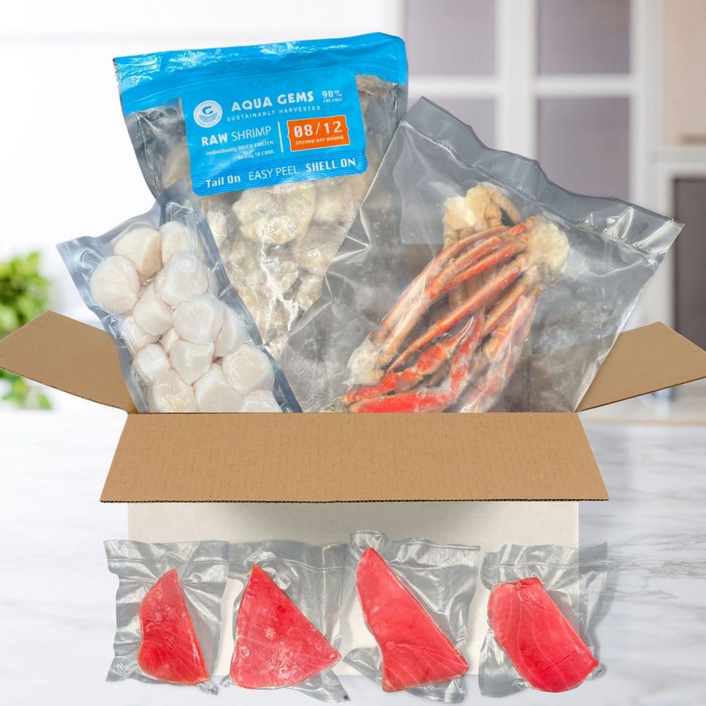 Premium Seafood Box (7.125 lbs.) | ShelHealth