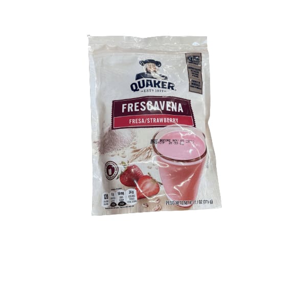 Quaker Frescavena Fresa/Strawberry. 11.1 oz. | ShelHealth