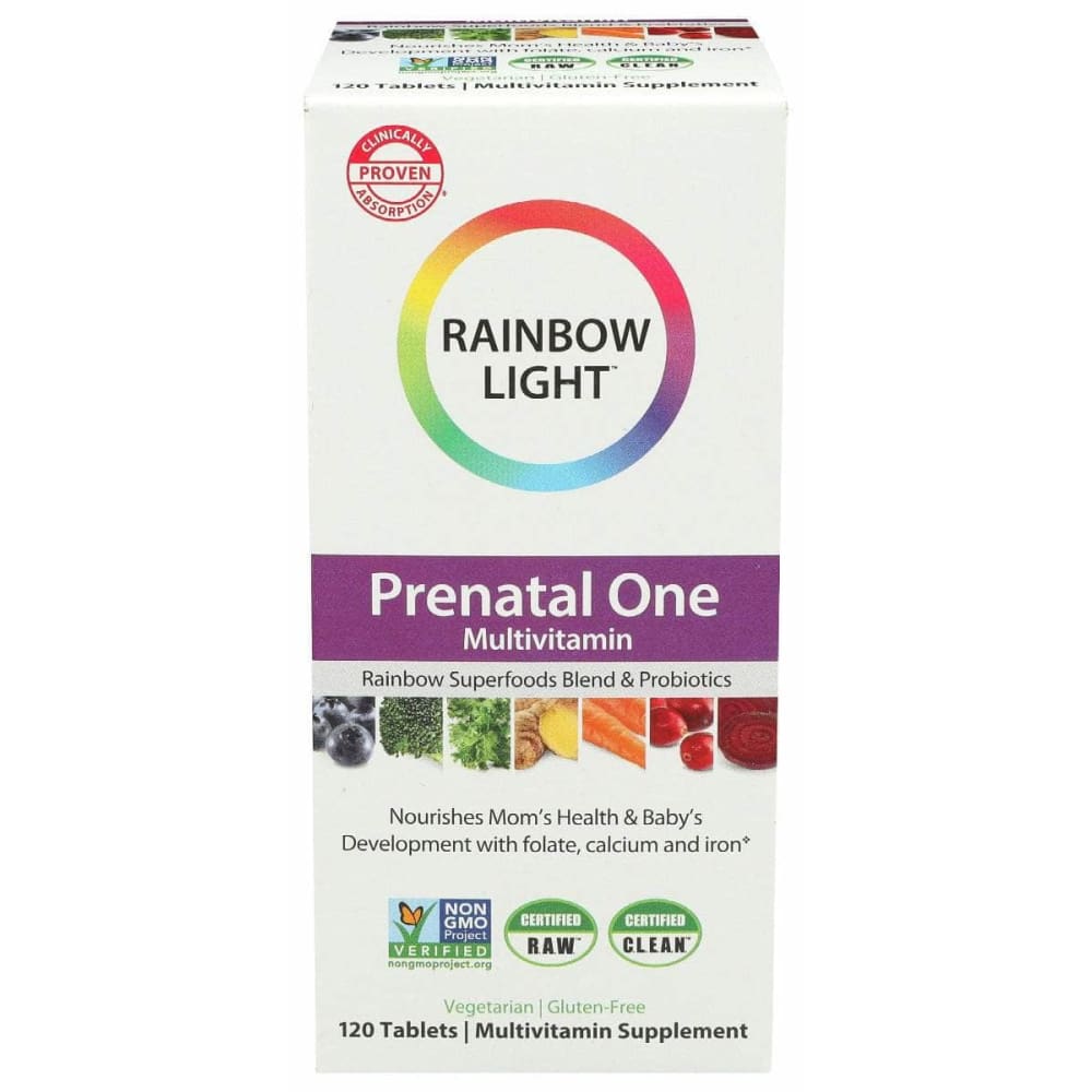 RAINBOW LIGHT VIBRANCE: Prenatal One Multivitamin, 120 tb | ShelHealth