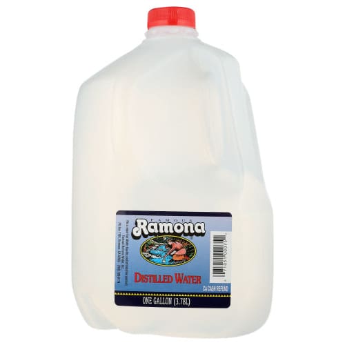 RAMONA: Distilled Water, 1 ga (Case of 5) | ShelHealth