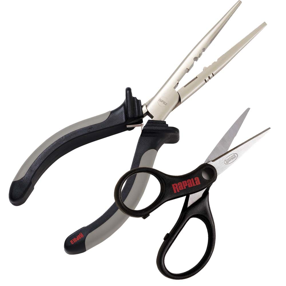 Rapala Pliers & Super Line Scissors Combo | ShelHealth