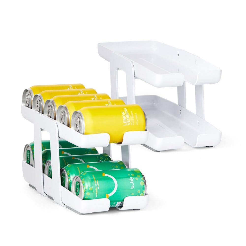 RollDown 2-Pack Beverage Can Dispenser Set | ShelHealth