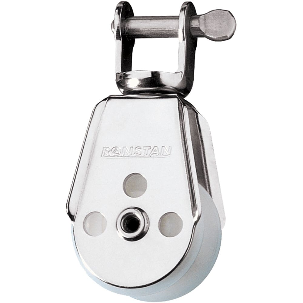 Ronstan Series 30 Utility Block - Single, Swivel Shackle Head | ShelHealth