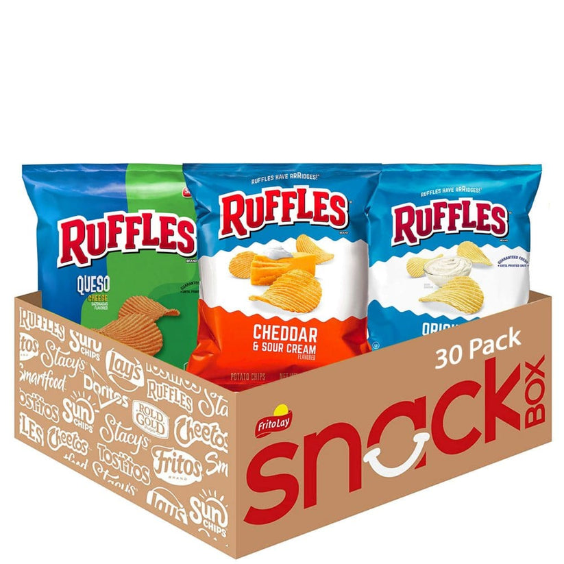 Ruffles Potato Chips Mix Variety Pack (30 ct.) | ShelHealth