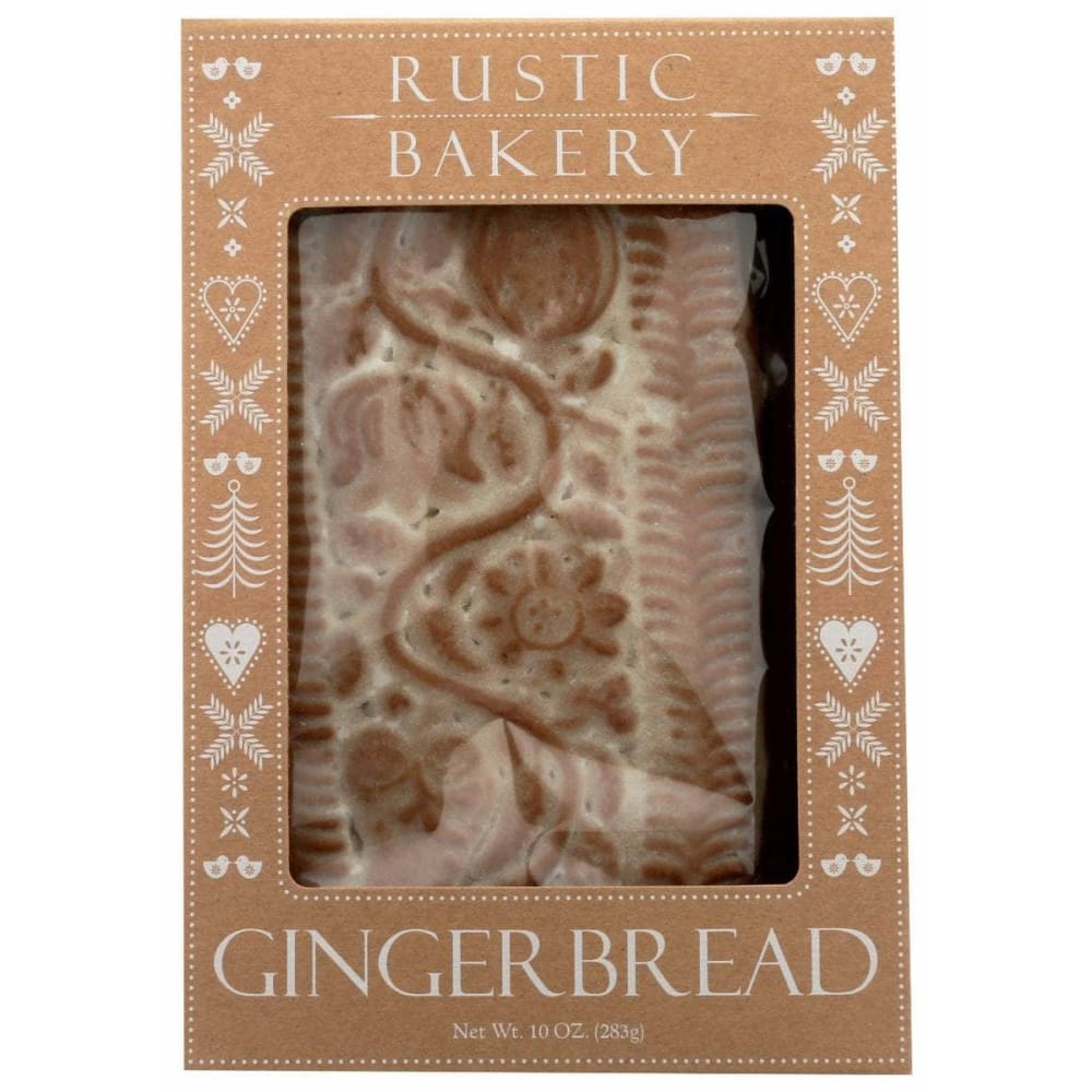 RUSTIC BAKERY Gingerbread Tiles, 10 oz | ShelHealth
