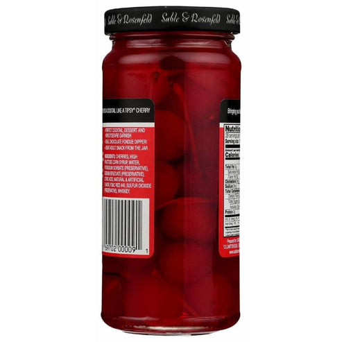 SABLE & ROSENFELD Tipsy Cherries Whiskey, 10 oz (Case of 3) | ShelHealth