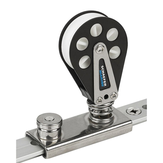 Schaefer Spring Loaded/ Lined Slide/ Aluminum f/ 1-1/ 4" T-Track ...