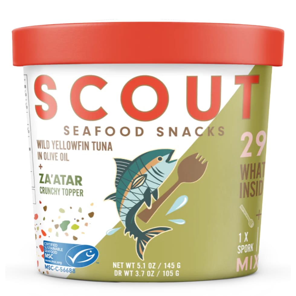 SCOUT: Tuna Zaatar Snack Kit, 5.1 oz (Pack of 4) | ShelHealth
