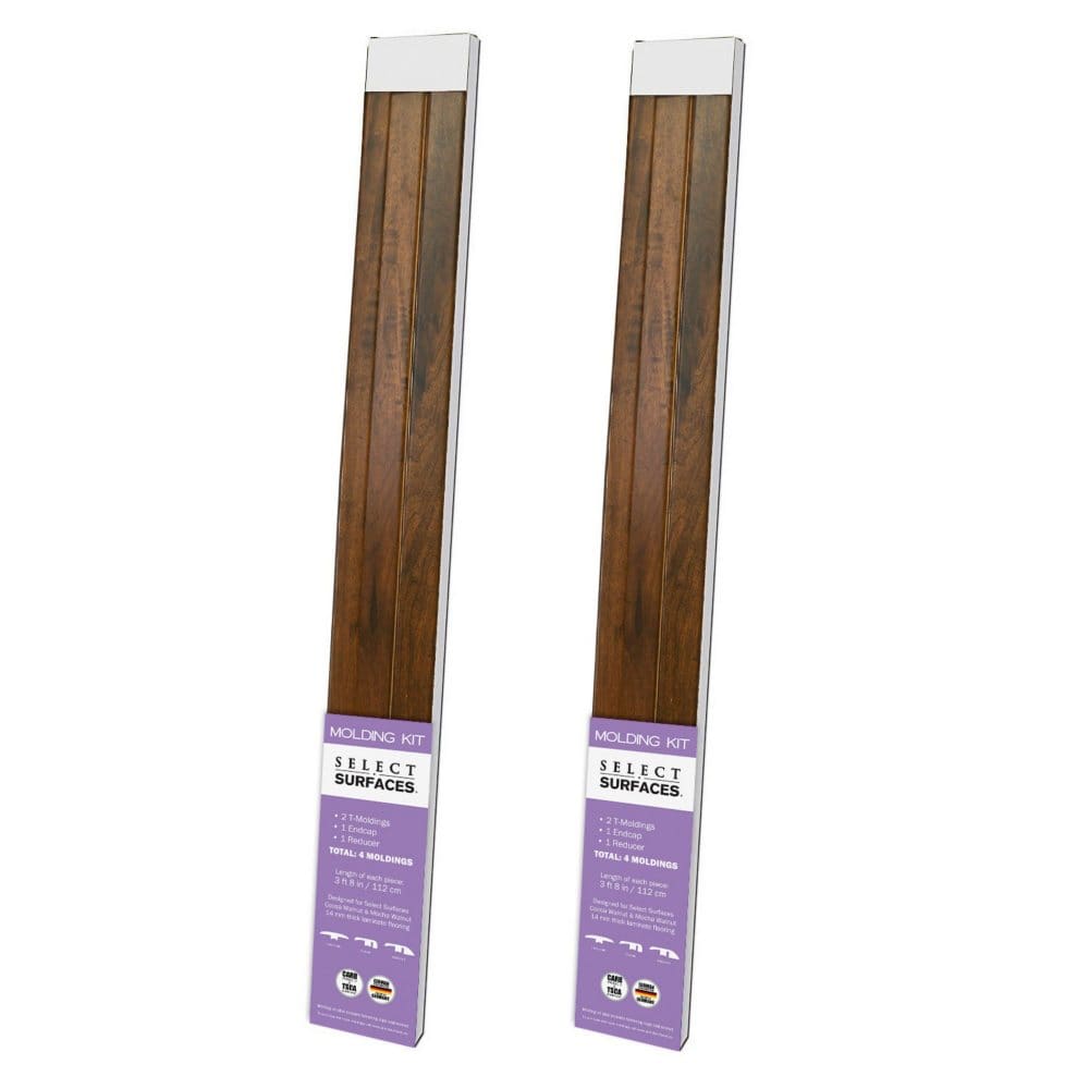 Select Surfaces Cocoa Walnut Molding Kit | ShelHealth