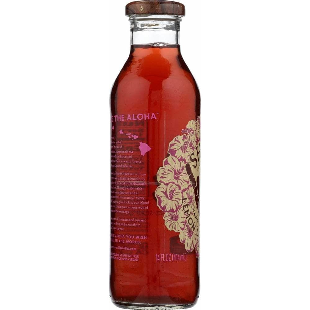 Shaka Tea Lemon Tea Lokelani Rose, 14 oz (Case of 5) | ShelHealth