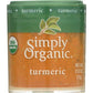 Simply Organic Mini Ground Turmeric, .53 oz (Case of 5) | ShelHealth