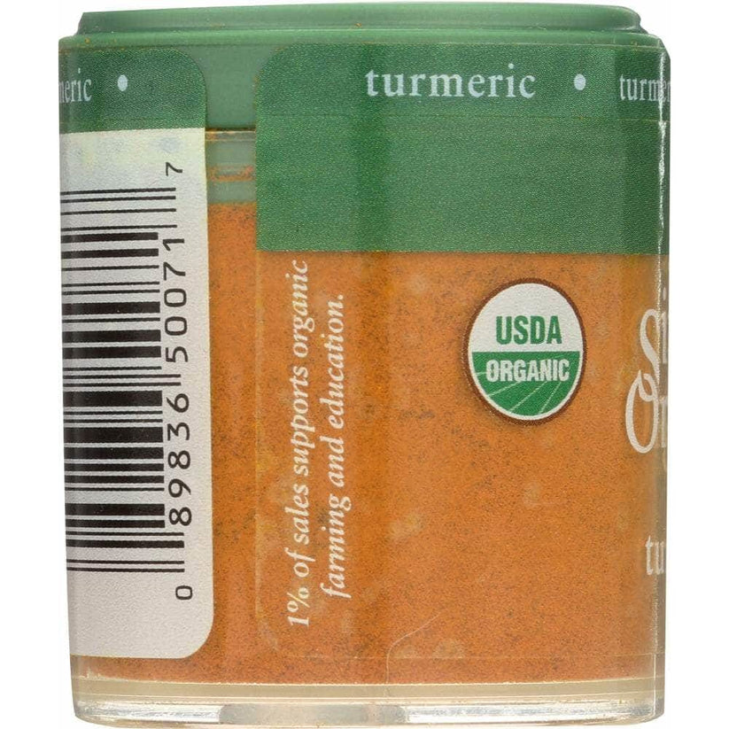 Simply Organic Mini Ground Turmeric, .53 oz (Case of 5) | ShelHealth