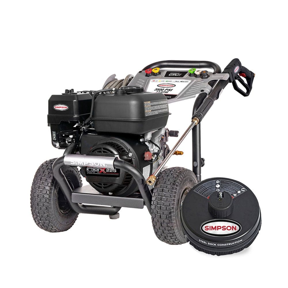 Simpson PowerShot 3500 PSI at 2.5 GPM CRX225 with AAA Triplex Pump ...