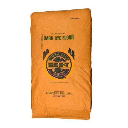 Snavely's Mill Dark Rye Flour 50lb | ShelHealth
