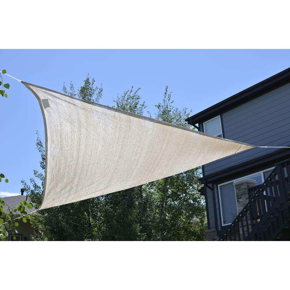 Sol Armor 12' Triangle Shade Sail | ShelHealth