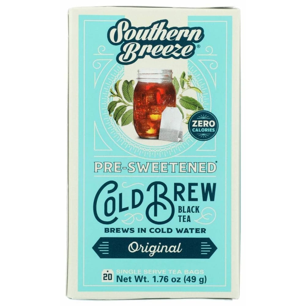 SOUTHERN BREEZE: Original Cold Brew Tea, 20 bg (Case of 3) | ShelHealth
