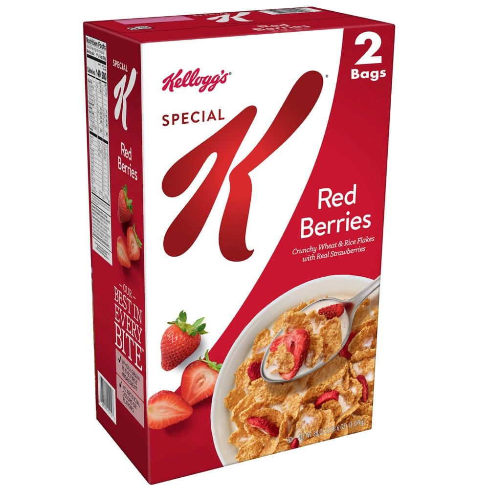 Special K Breakfast Cereal, Red Berries (38 oz.) (Pack of 2) | ShelHealth
