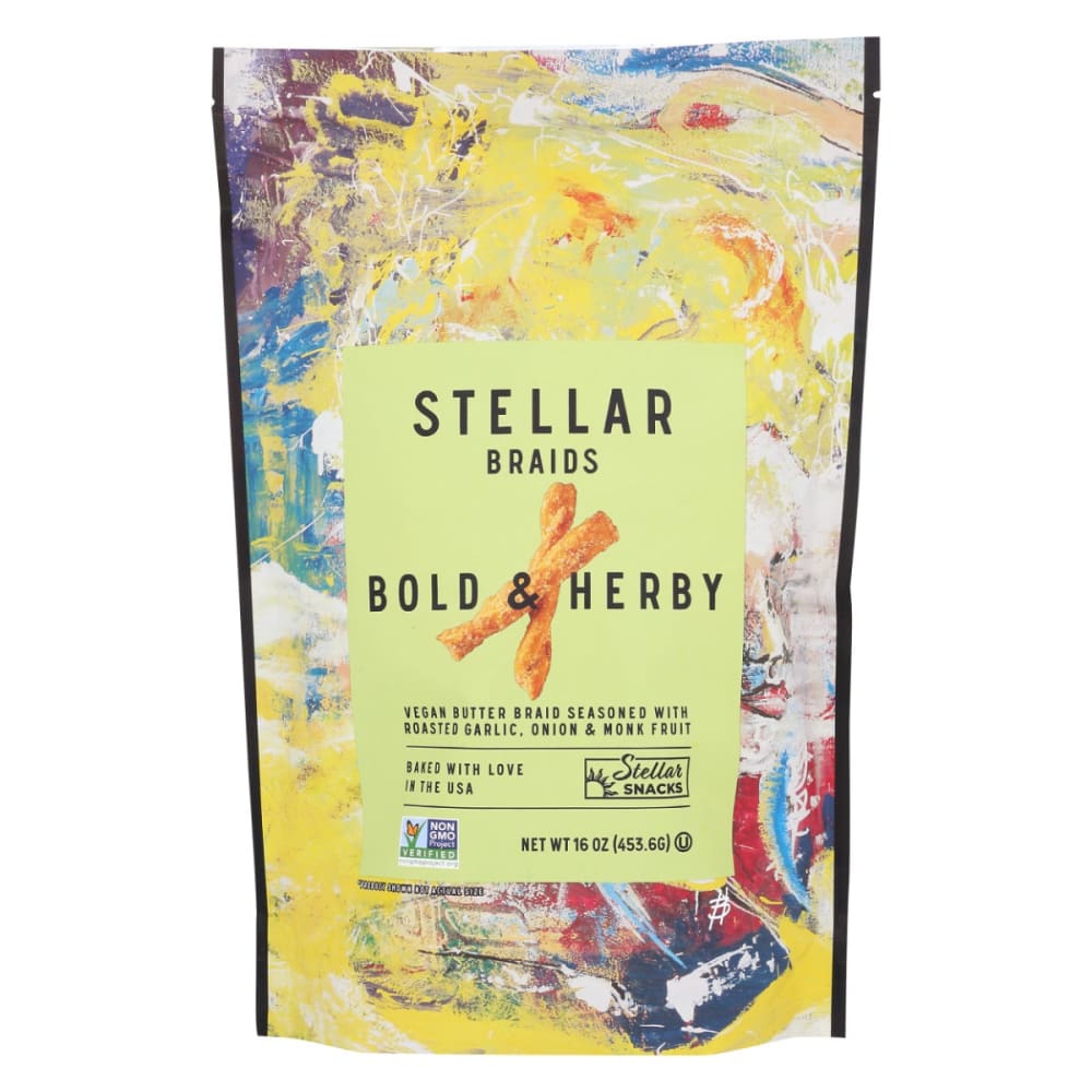 STELLAR SNACKS: Bold and Herby Stellar Pretzel Braids, 16 oz (Pack of 4 ...