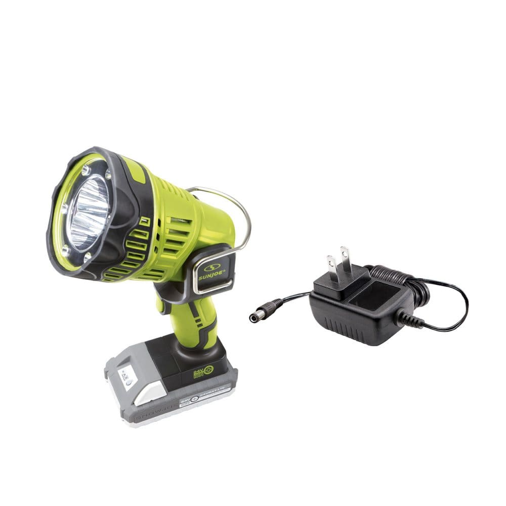 Sun Joe 24V-1500FL-LTE 24V Cordless Handheld Flashlight/Spotlight/Flood ...