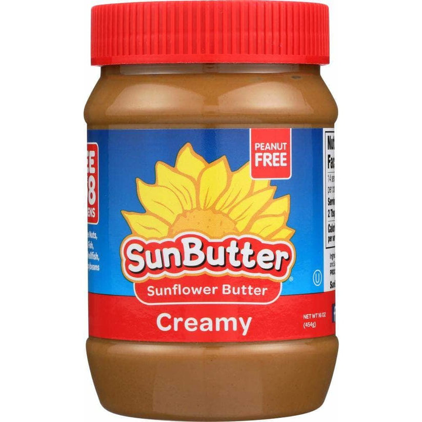 Sunbutter Sunflower Spread Creamy, 16 oz (Case of 3) | ShelHealth