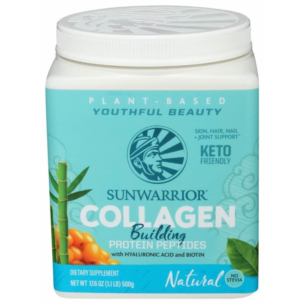 Sunwarrior Collagen Building Natural, 500 Gm | ShelHealth