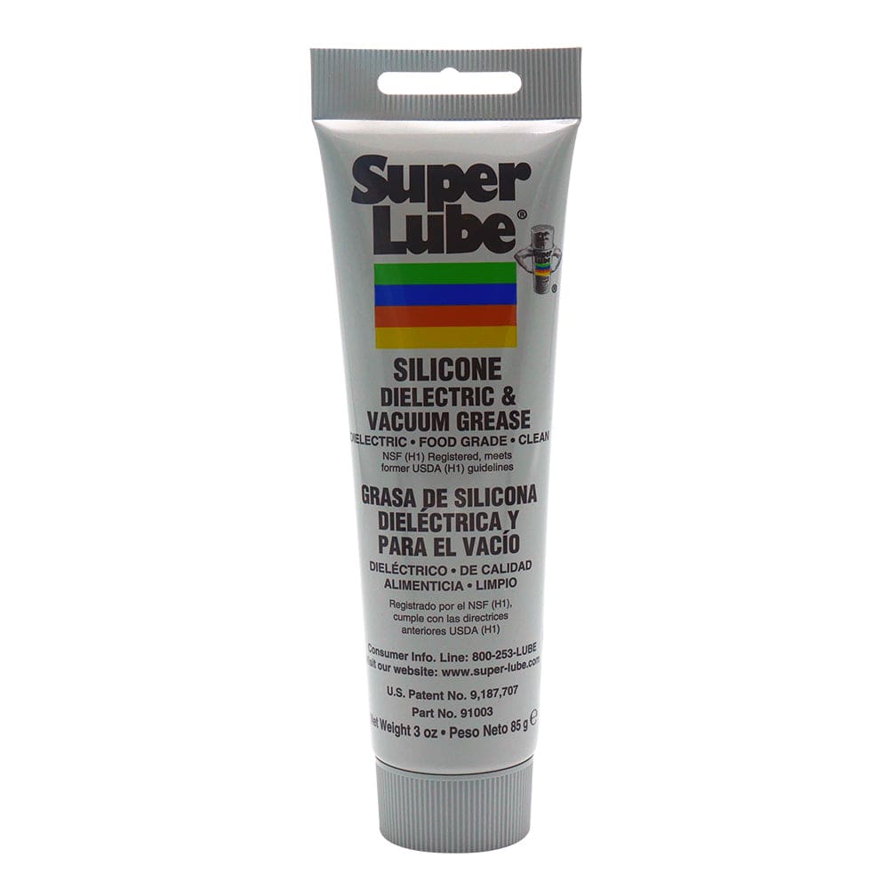 Super Lube Silicone Dielectric & Vacuum Grease - 3oz Tube (Pack of 2 ...
