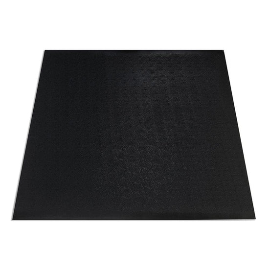 SuperMats Commercial-Grade Solid Vinyl GymMat, 50" x 60" (Black ...