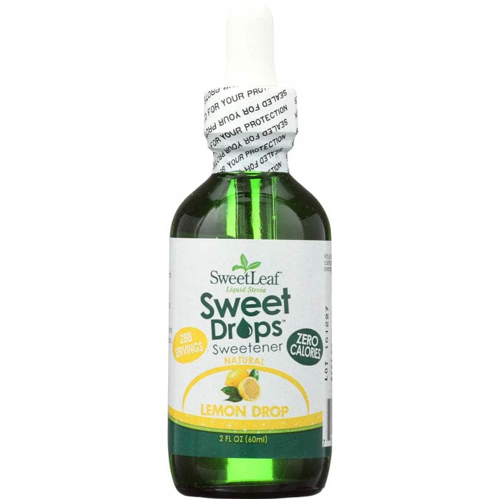 Sweetleaf Liquid Stevia Sweet Drops Sweetener Lemon Drop, 2 oz (Case of ...
