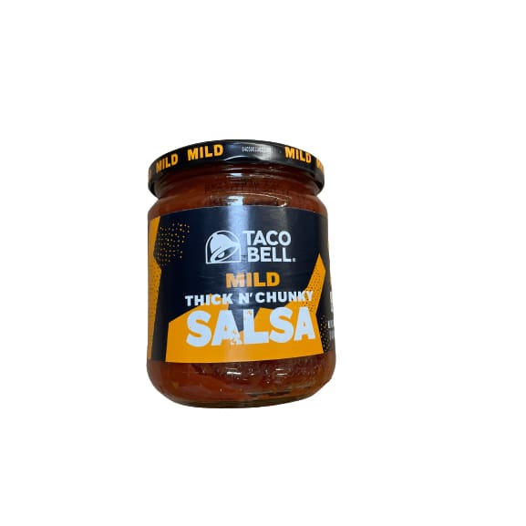 Taco Bell Mild Thick N' Chunky Salsa, 16 oz Jar | ShelHealth