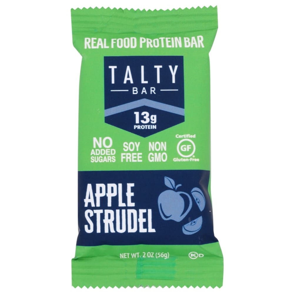 TALTY BAR: Bar Apple Strudel, 2 OZ (Pack of 6) | ShelHealth