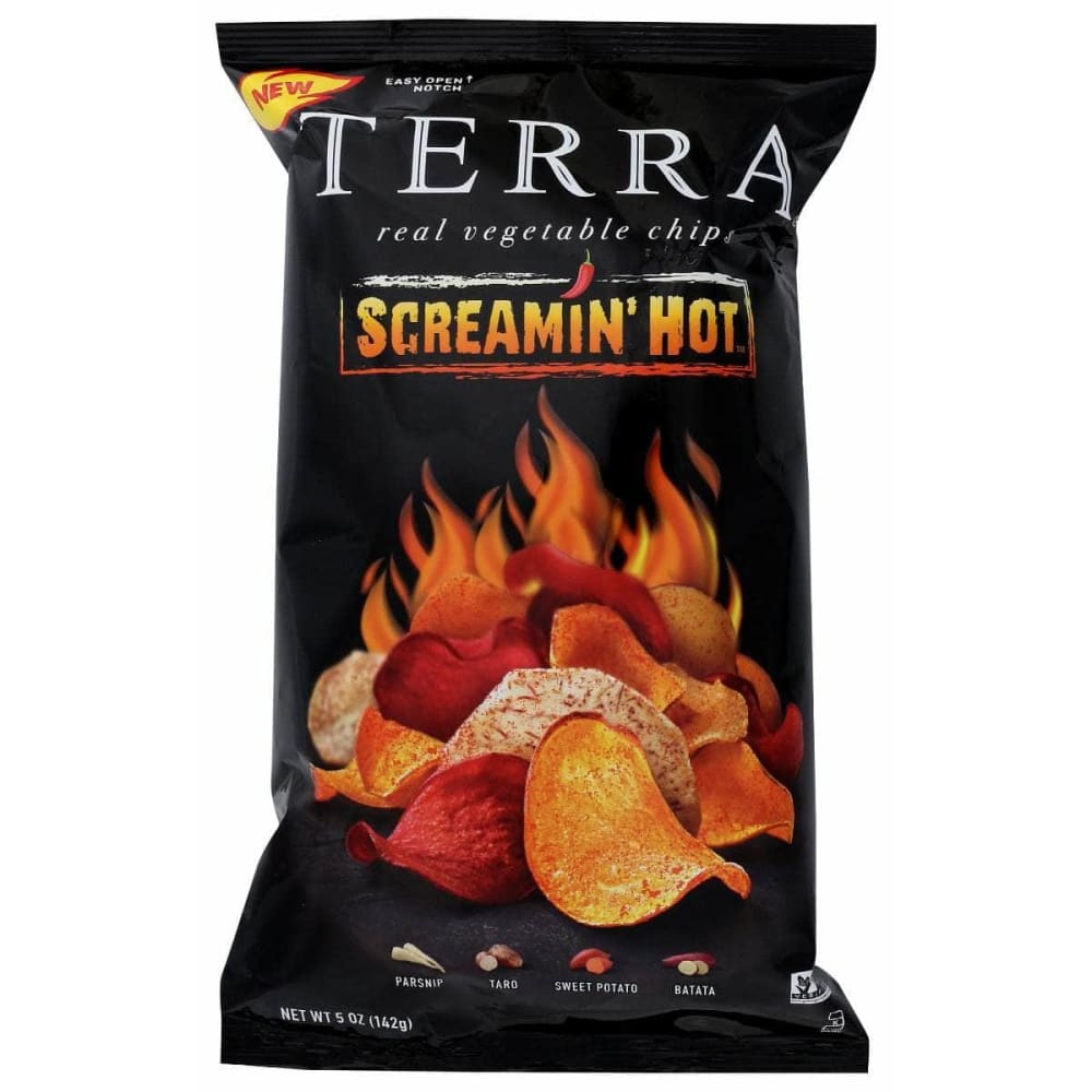 TERRA CHIPS Screamin Hot Chips, 5 oz (Case of 4) | ShelHealth