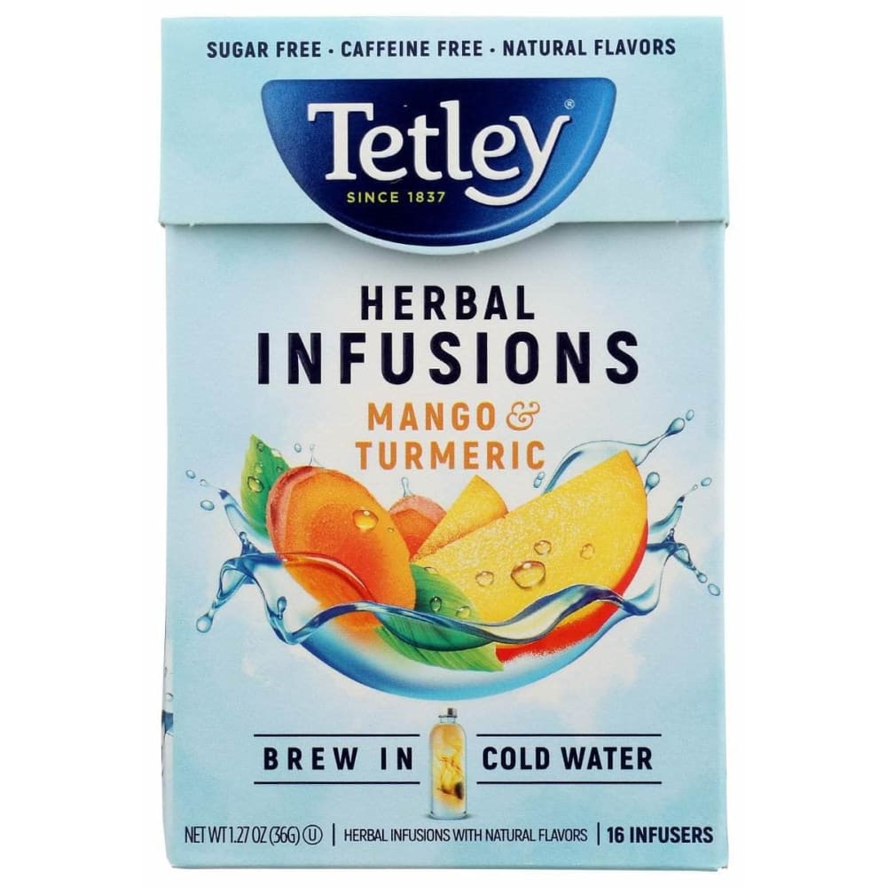 Tetley Tea Mango Turmeric, 16 Ea (Case of 4) | ShelHealth