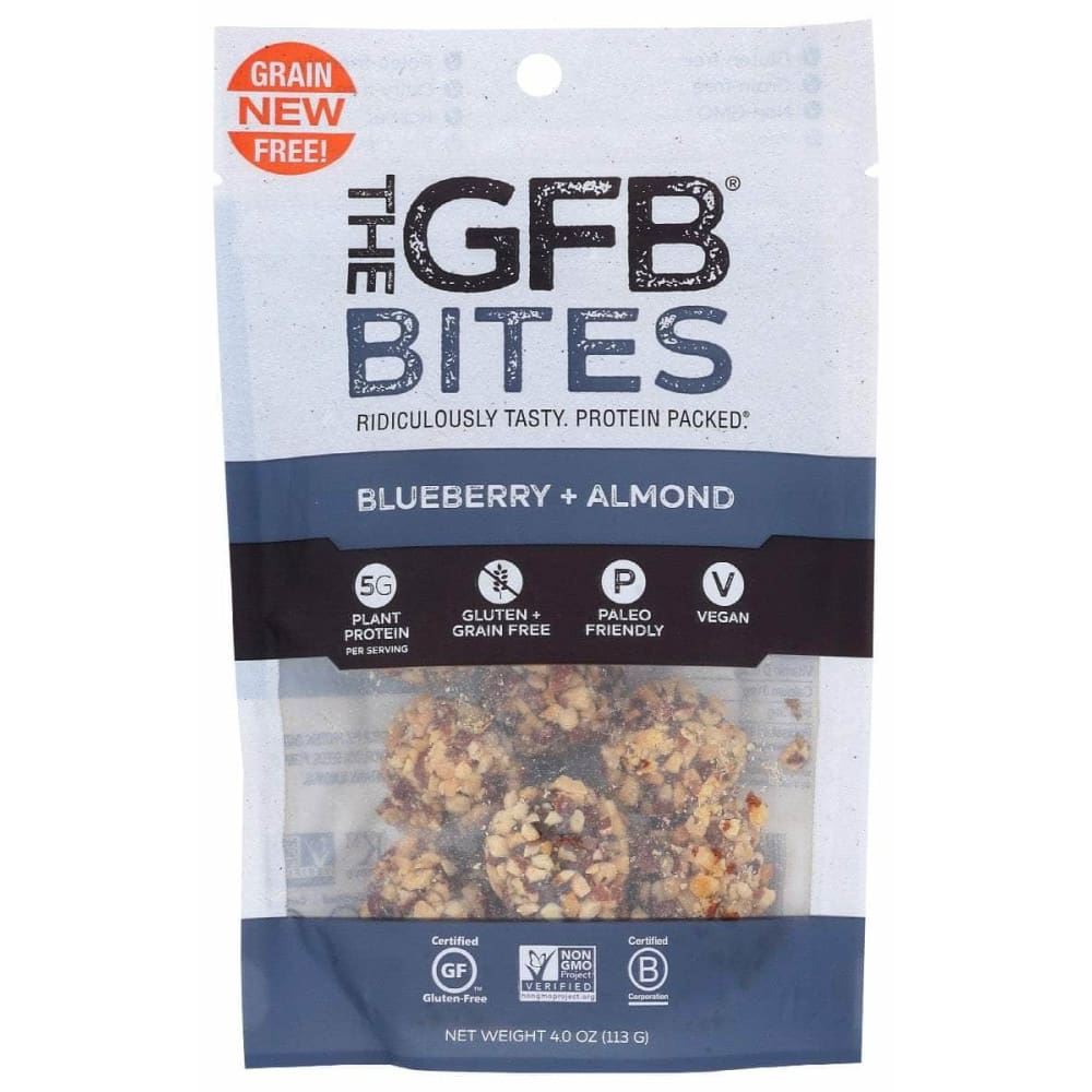 THE GFB Bites Blueberry Almond, 4 oz (Case of 3) | ShelHealth