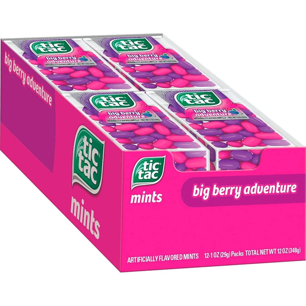 Tic Tac Big Pack Big Berry Adventure - 1 Oz - 24 pack ( (288 ct ...