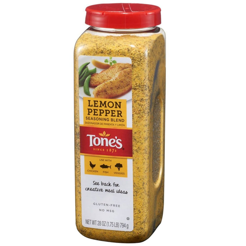 Tone's Lemon Pepper Seasoning (28 oz.) (Pack of 2) | ShelHealth