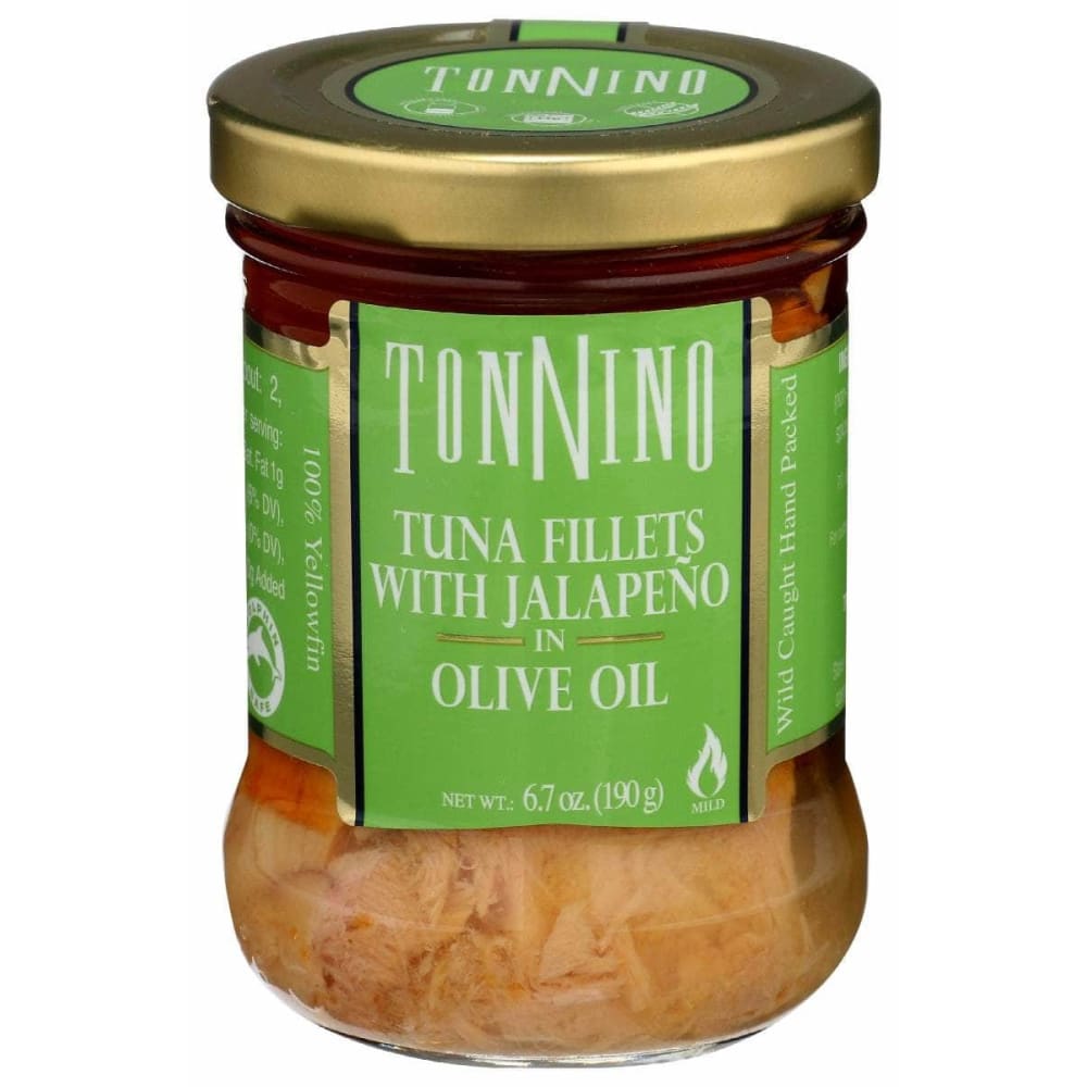 TONNINO Ventresca Tuna With Jalapeno In Olive Oil, 6.7 oz (Case of 2 ...