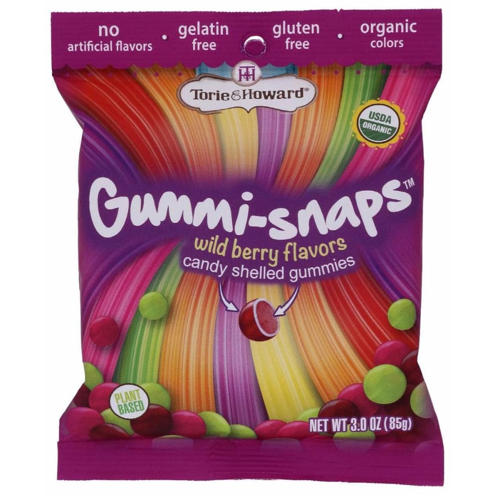 TORIE & HOWARD: Wild Berry Flavor Gummi-Snaps, 3 oz (Case of 4 ...