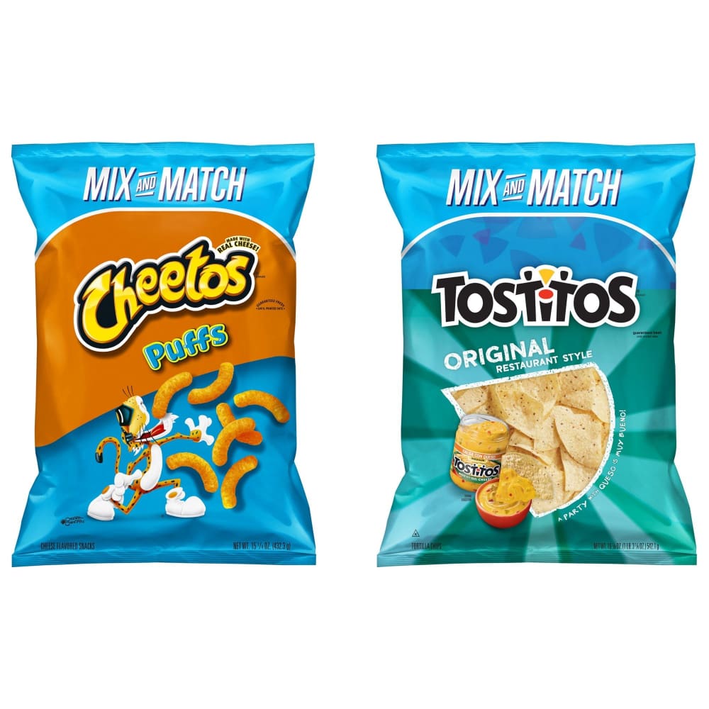 Tostitos Original & Cheetos Puffs - Pick n' Pack | ShelHealth