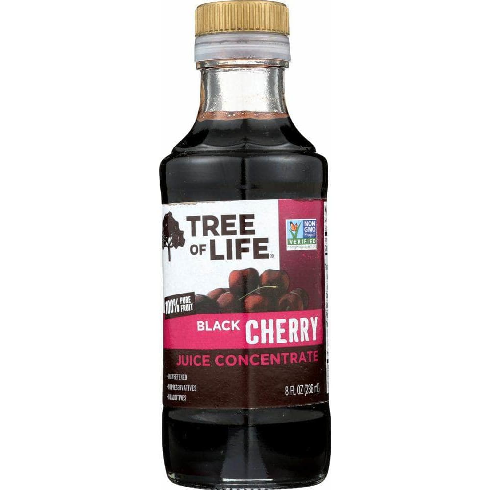Tree Of Life Juice Concentrate Unsweetened Black Cherry, 8 Oz (Case of ...
