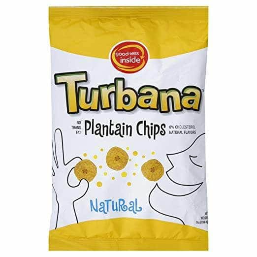 TURBANA: Chip Plantain Natural, 7 oz (Case of 5) | ShelHealth