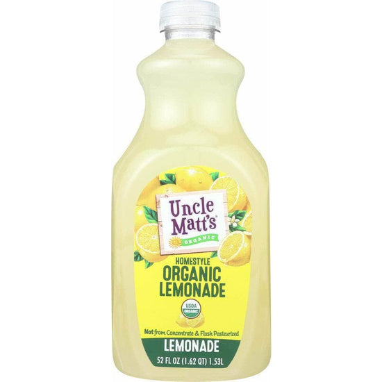 Uncle Matts Organic Homestyle Organic Lemonade, 52 oz (Case of 4 ...