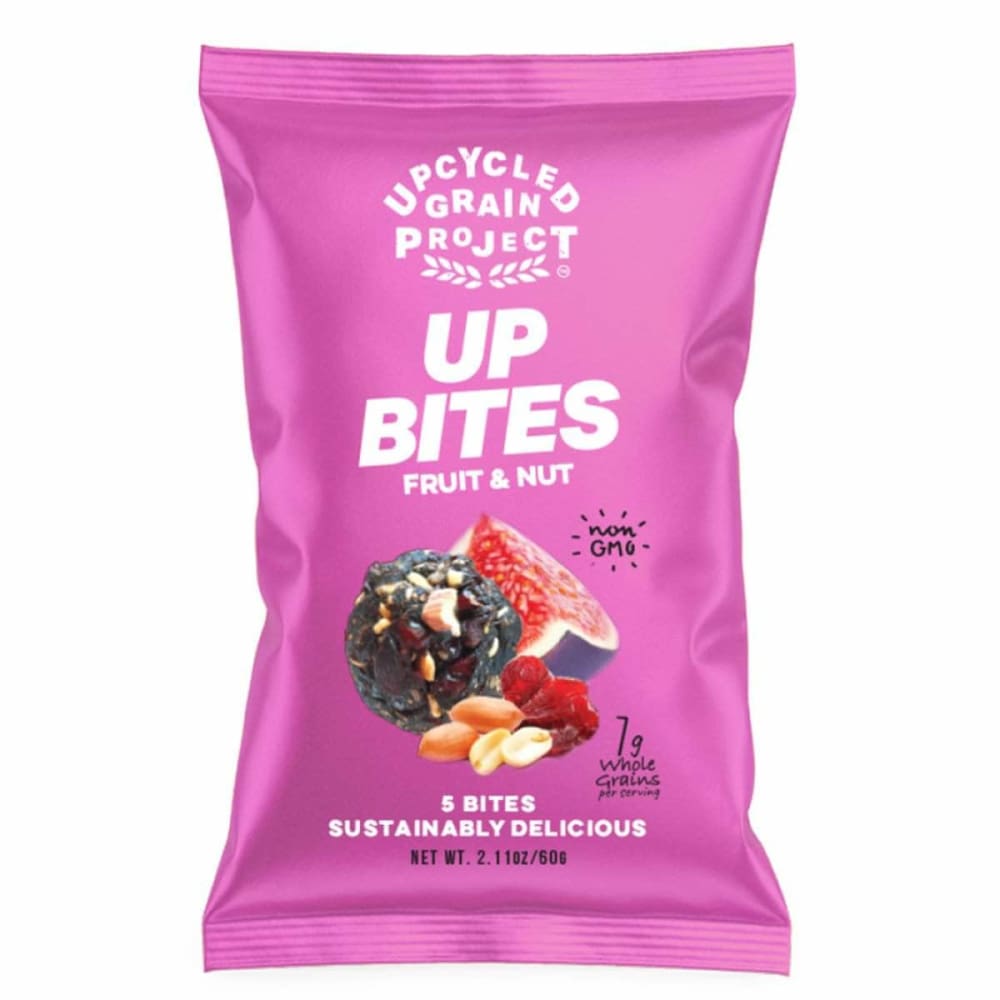 Upcycled Grain Project Bites Fruit And Nut, 2.1 Oz (Case of 5) | ShelHealth