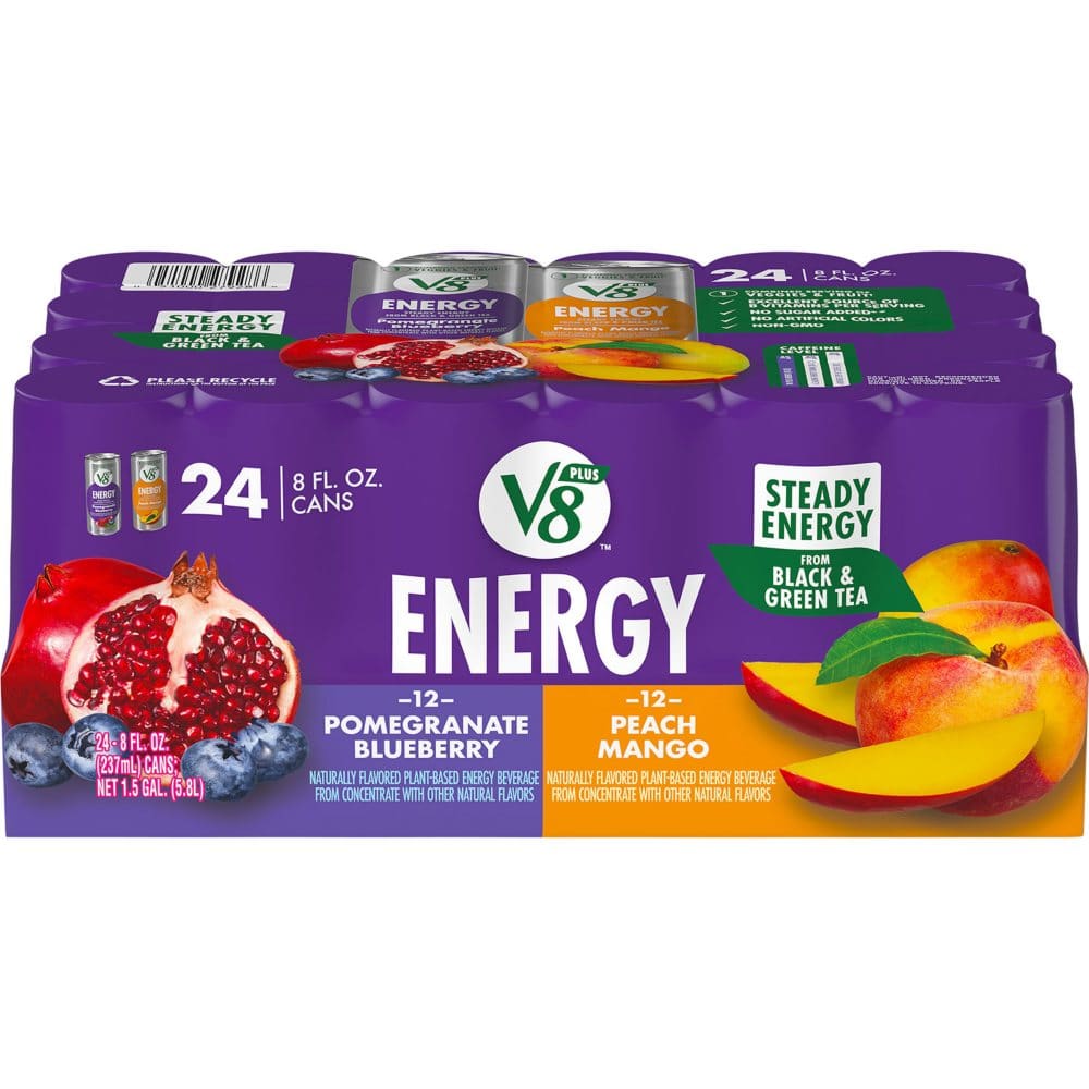 V8 +Energy Variety Pack (8 oz., 24 pk.) | ShelHealth