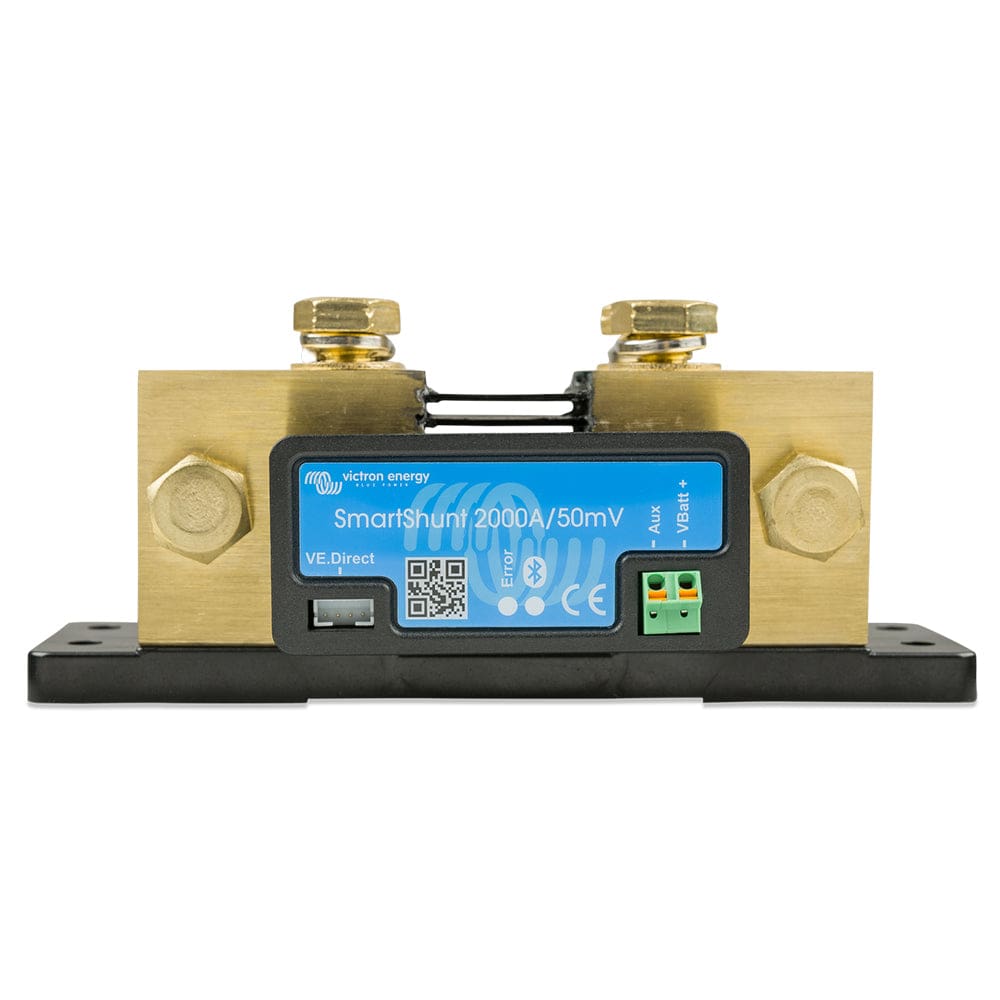 Victron SmartShunt 2000AMP/ 50MV Bluetooth Smart Battery Shunt | ShelHealth