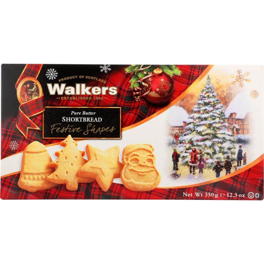 Walkers Festive Shapes Shortbread, 12.30 oz | ShelHealth