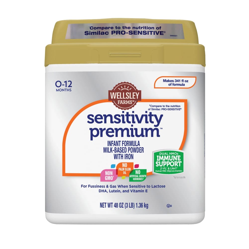 Wellsley Farms Sensitivity Premium Milk Based Powder Infant Formula ...