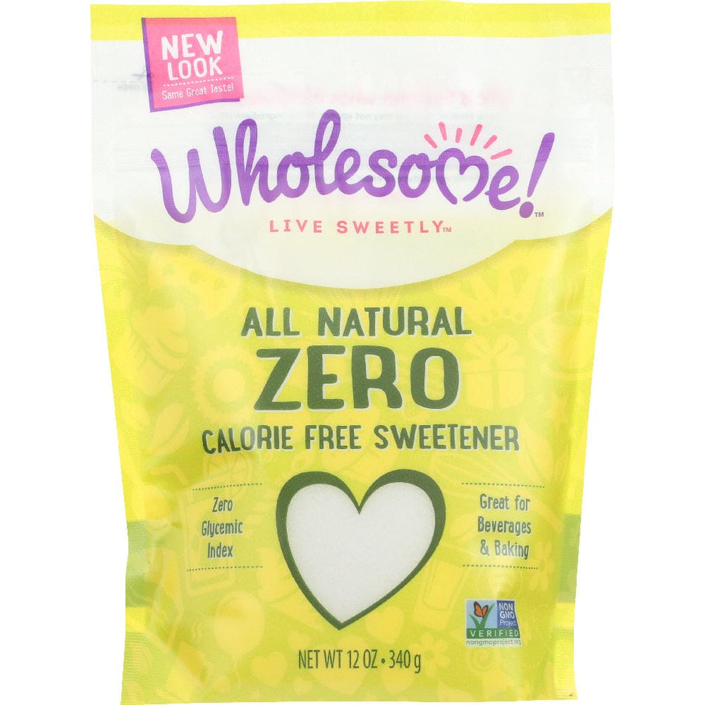 WHOLESOME: Sweetener Zero Pouch, 12 oz (Pack of 4) | ShelHealth