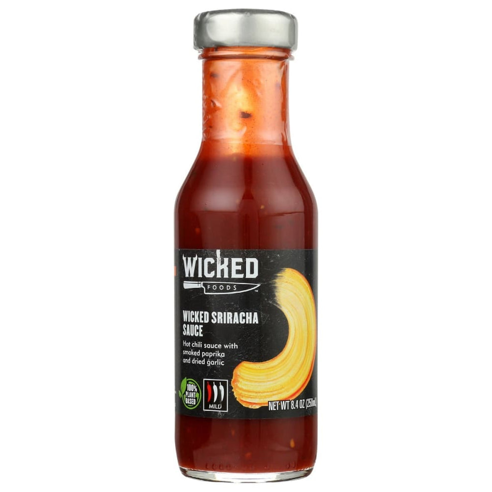 WICKED: Sauce Sriracha Wicked, 8.4 oz (Case of 3) | ShelHealth